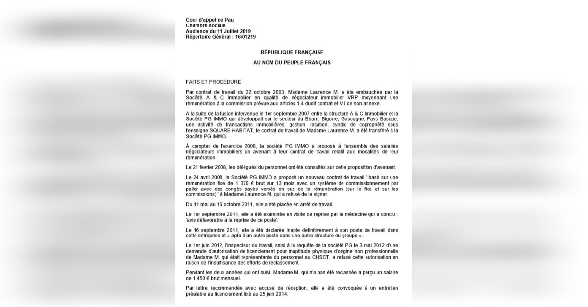 L'employeur doit prouver le respect de l'obligation de sécurité même si ...