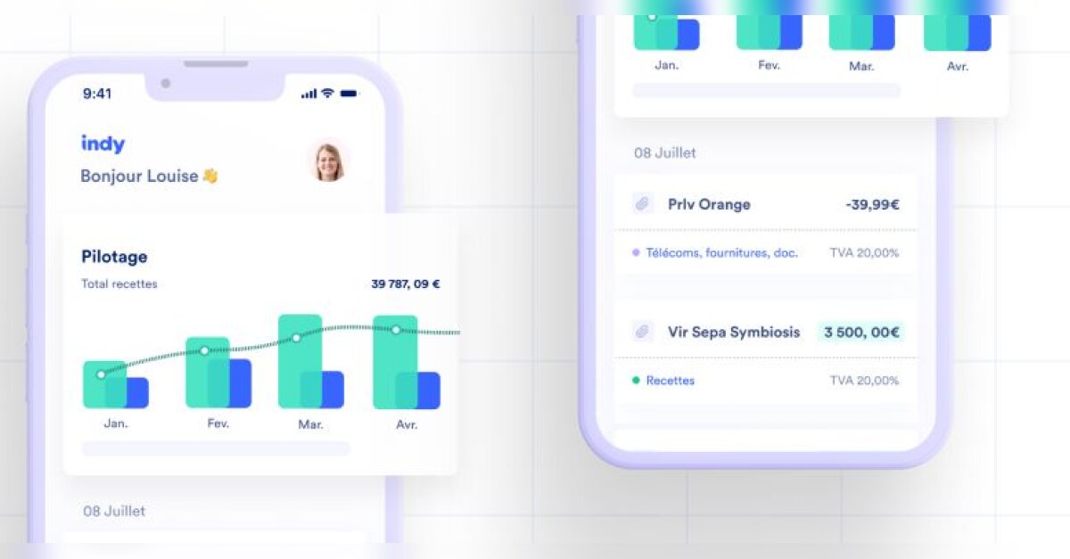 News Tank RH - Gestion pro des indépendants: levée de fonds de 40 M€ chez Indy ; compte pro ...