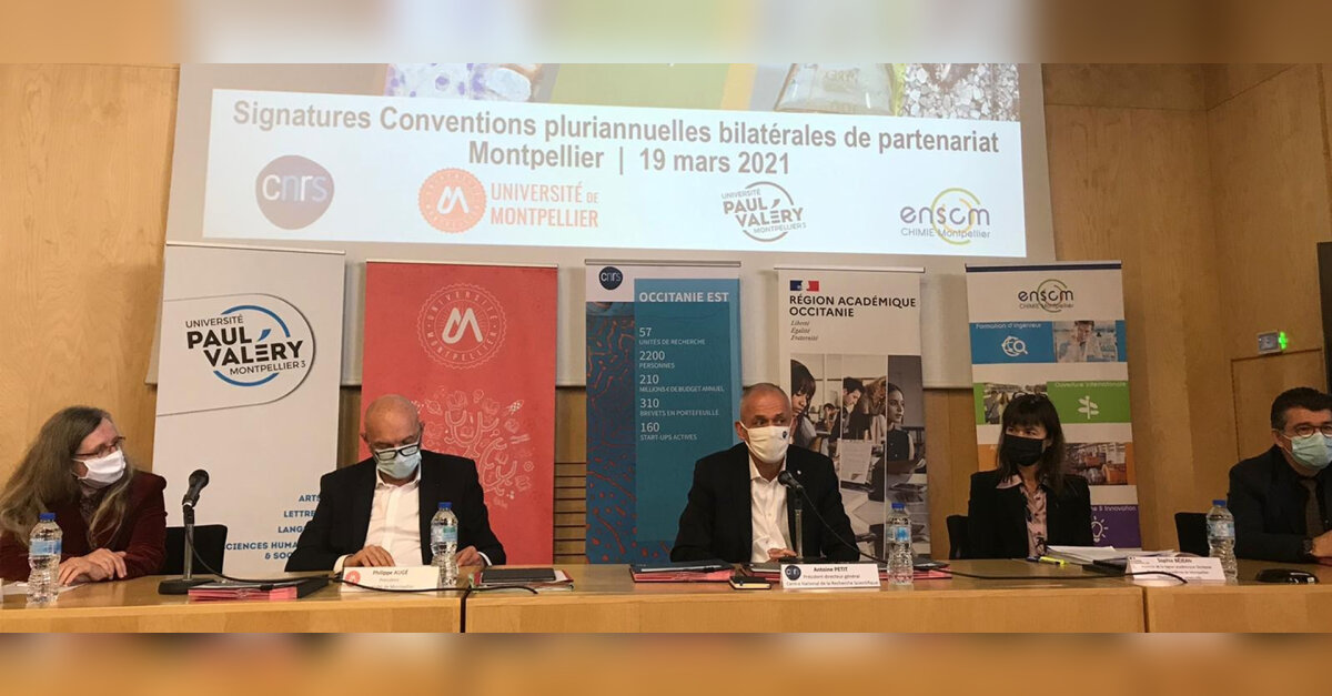CNRS : des conventions de partenariat de six ans avec trois ...
