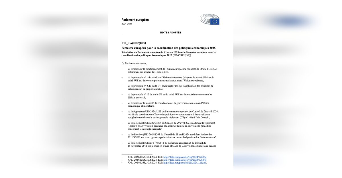 News Tank RH - Résolutions pour la coordination des politiques ...