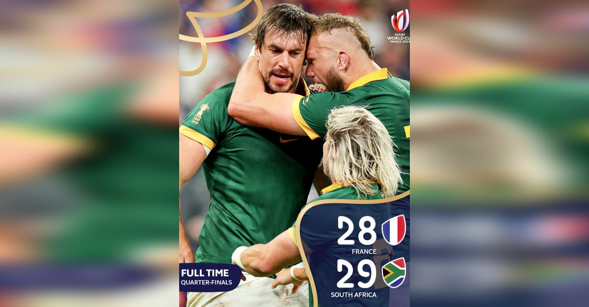 News Tank Sport - France 2023: 16,5 M de personnes pour France - Afrique du Sud sur TF1 ...