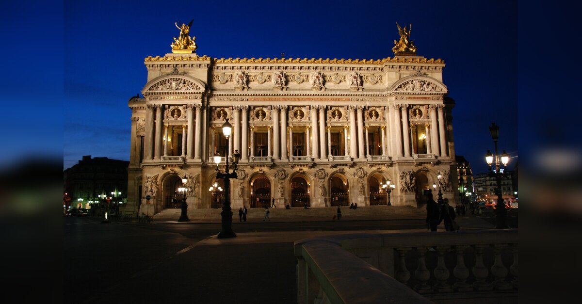 Opéra de Paris : restauration de la façade principale du Palais Garnier ...