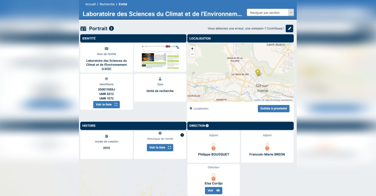 scanR : une nouvelle version de l'outil de cartographie des laboratoires développé par le Mesri ...