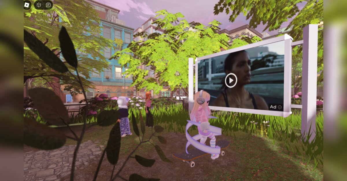 Roblox : intégration de publicités vidéos dans le jeu - News Tank Culture