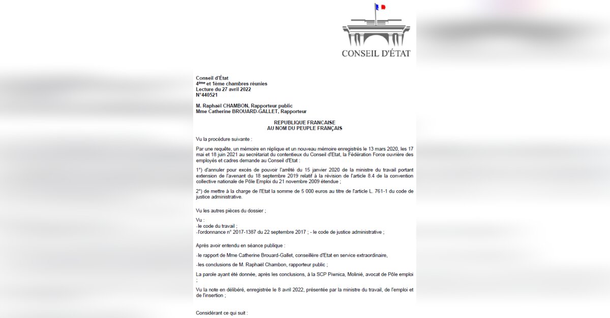 CDD: un accord de branche ne peut pas exclure de façon générale l ...