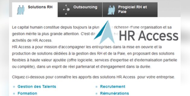 HR Access lance HRasuite 9 - RH Matin