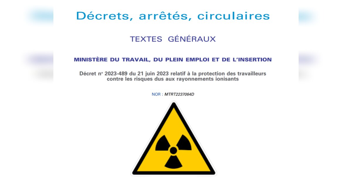 Adaptation des modalités des règles de prévention des risques dus aux ...