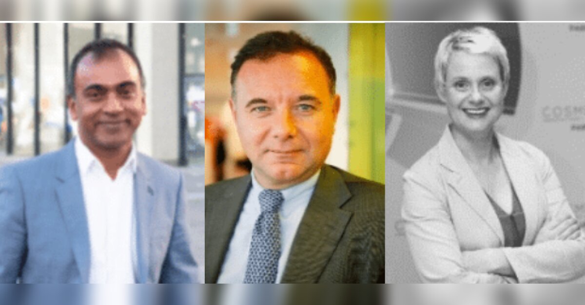 CY Tech : R. Alexandre, directeur général ; T. Souffi et S. Godet ...