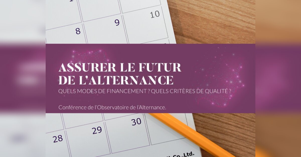 Observatoire de l'alternance: matinée sur le "futur de l'alternance" le ...