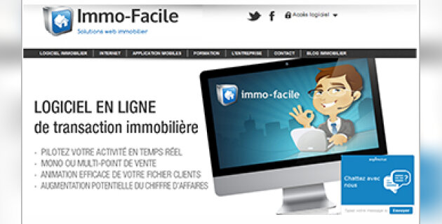 Logiciel de transaction immobilière full-web Immo-Facile : partage ...