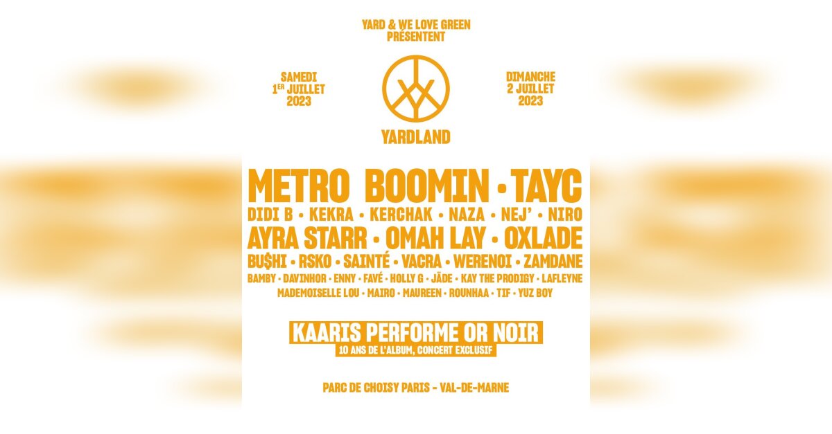 News Tank Culture - Festival : création de Yardland par Yard et We Love ...