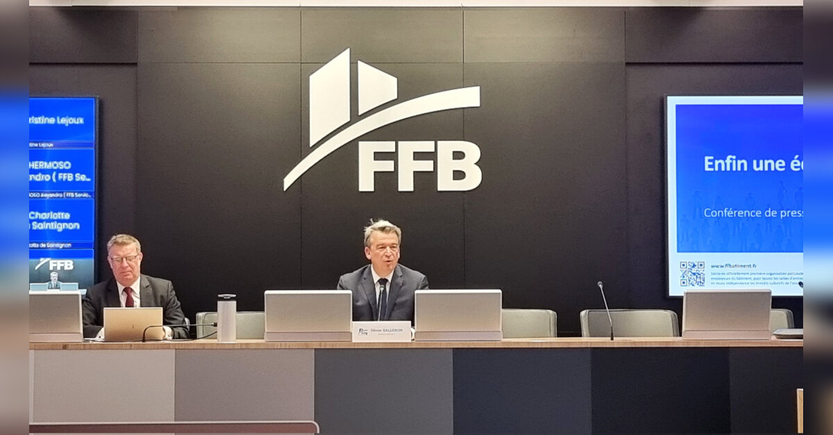 "Recul de l’activité en logement neuf limité à -5,4 % en 2025 ...