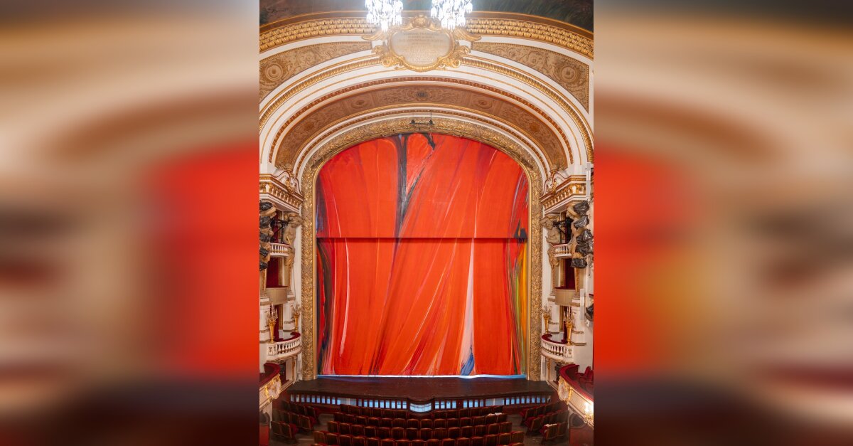 Comédie-Française : retour du rideau de scène d'Olivier Debré après sa ...