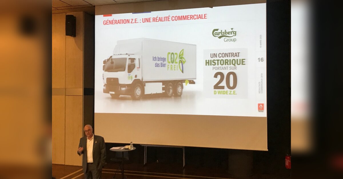 "Le camion électrique peut représenter 10 % de nos ventes en 2025 ...