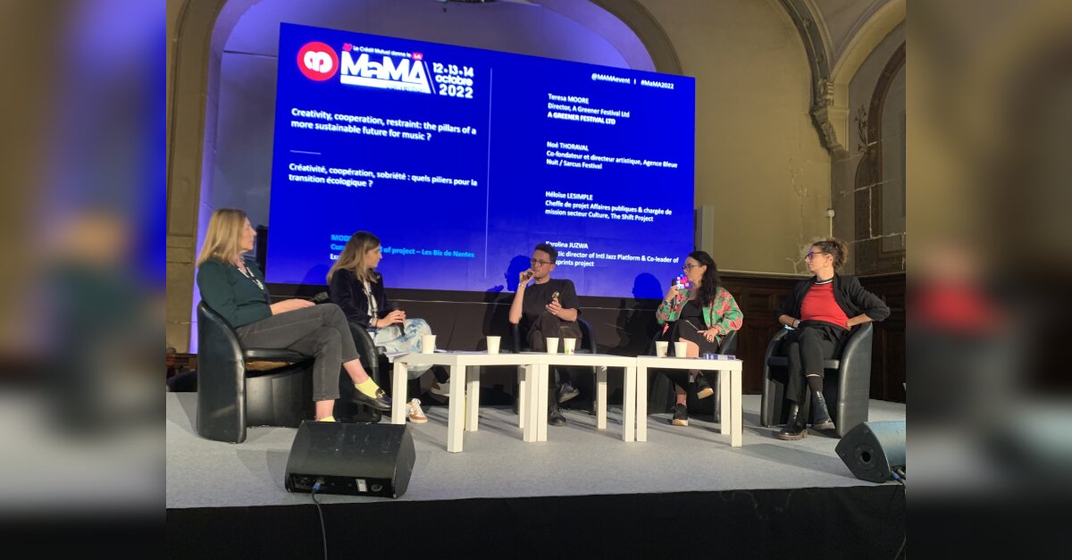 MaMA 2022 : "Combiner les bienfaits artistiques, écologiques et ...