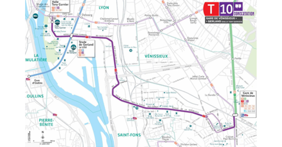 Sytral: lancement de la concertation préalable à la création de la T10 ...