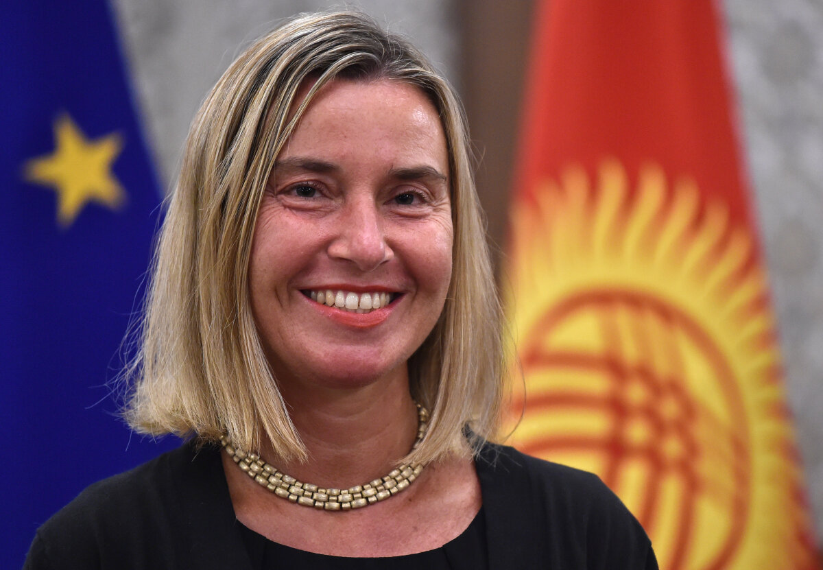 College of Europe Rector and former Commission VP Federica Mogherini ...