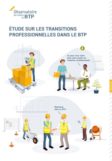 News Tank RH - Étude sur les transitions professionnelles dans le BTP (Constructys - 27/03/2025)