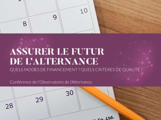 Observatoire de l'alternance: matinée sur le "futur de l'alternance" le ...