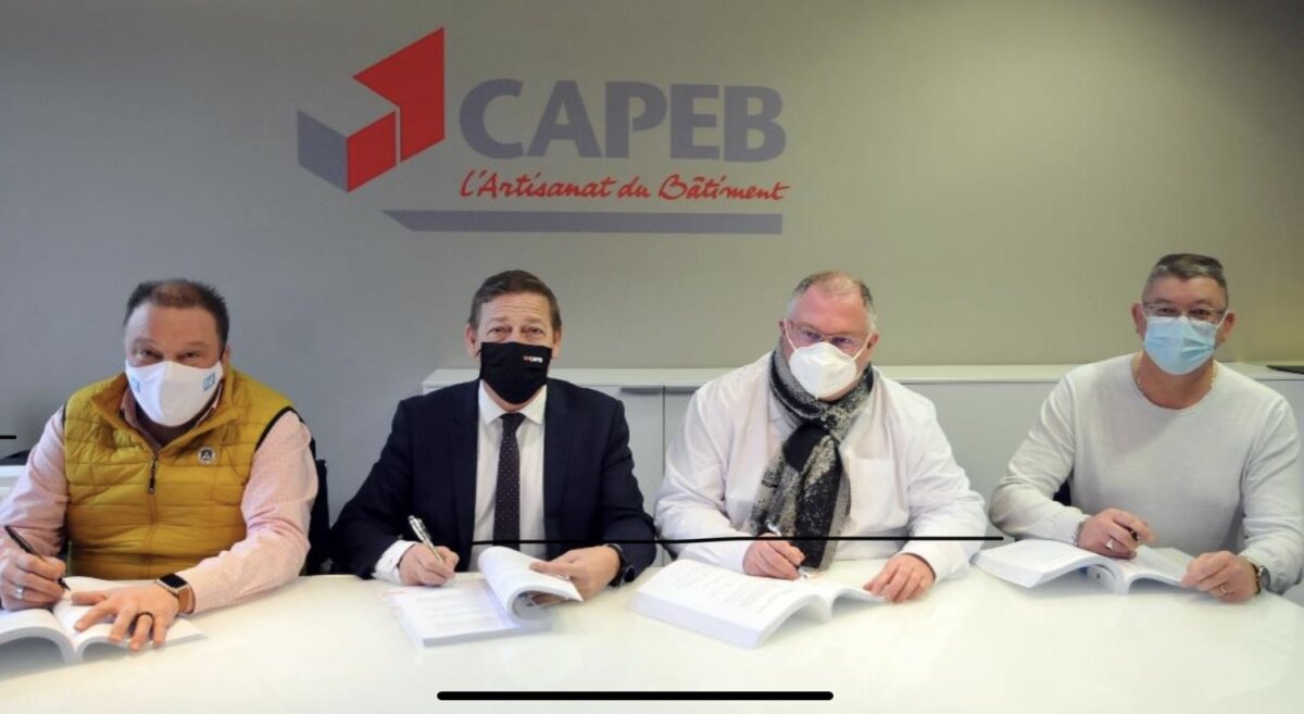 Bâtiment : la Capeb annonce la signature de 2 nouvelles CCN, une ...