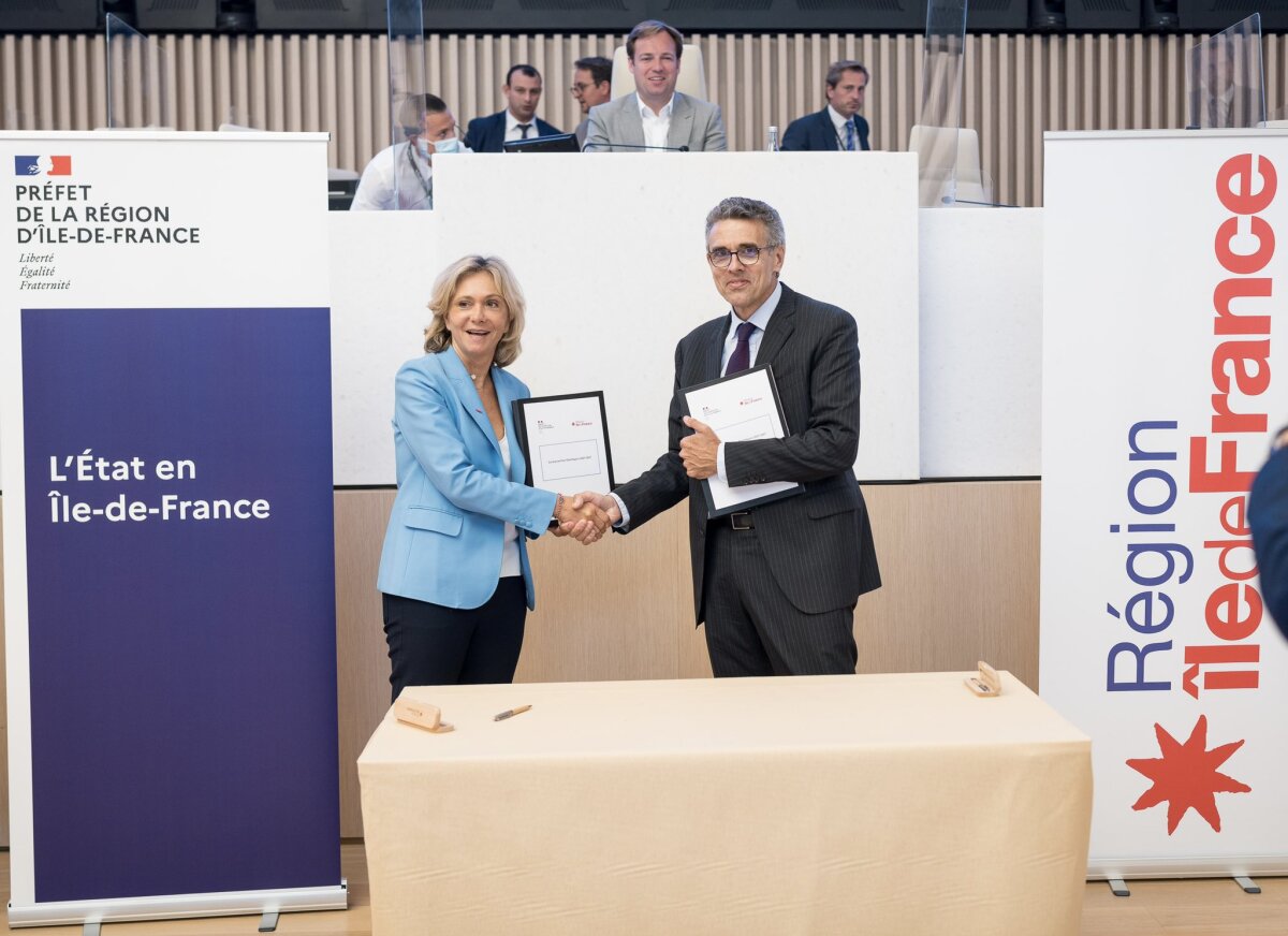 Île-de-France : "ambition historique" avec la signature du CPER 2021 ...