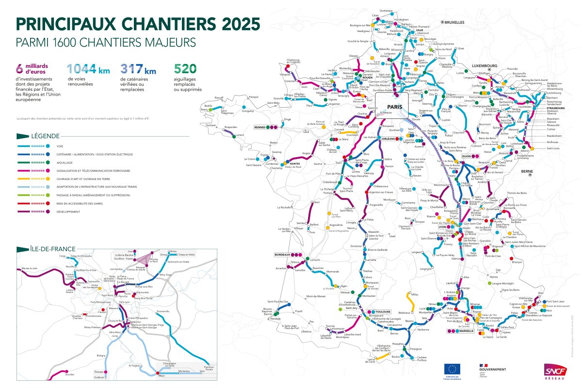 News Tank Mobilités - SNCF Réseau : le point sur les chantiers ...