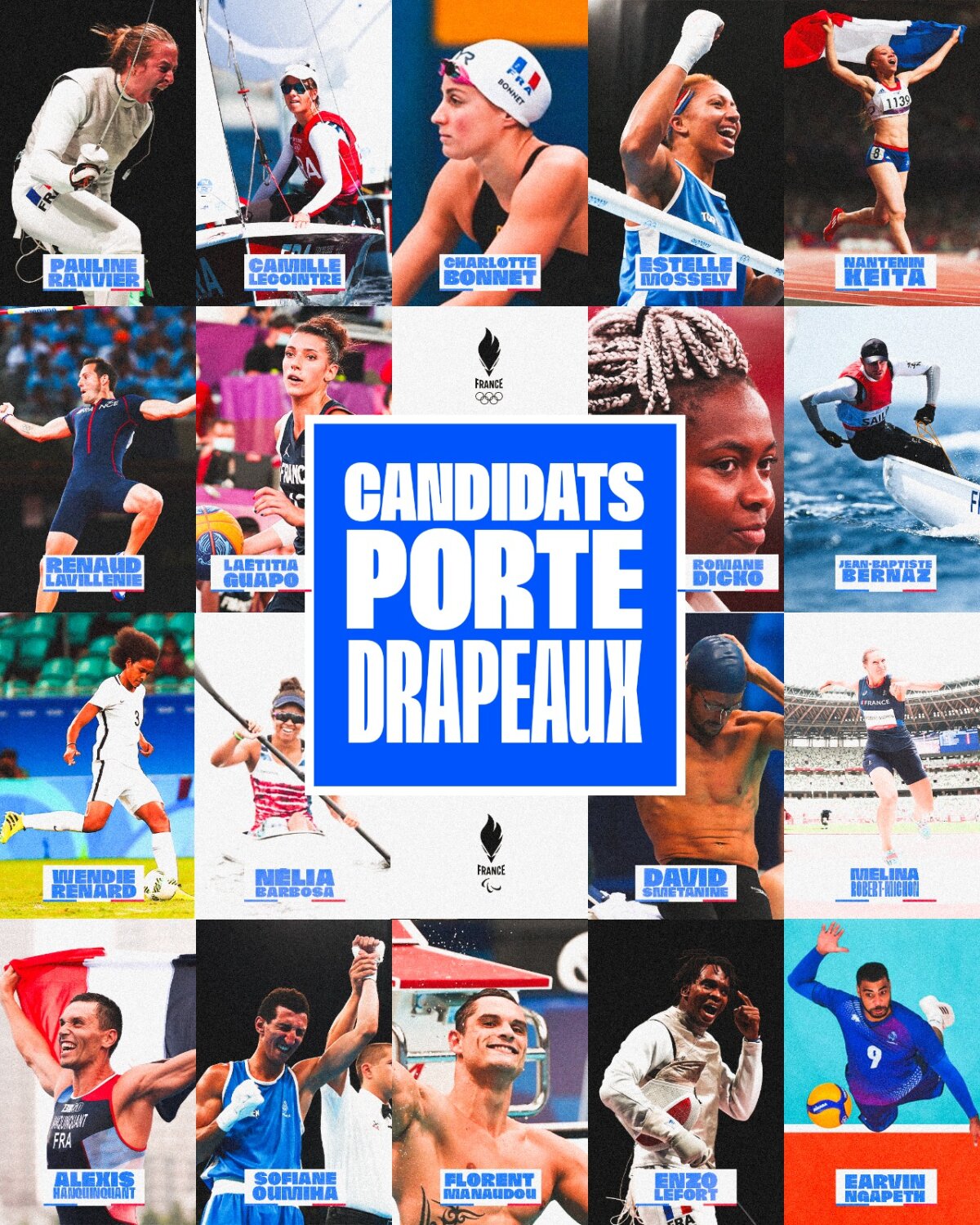 News Tank Football - Paris 2024 / porte-drapeaux: 14 candidatures ...