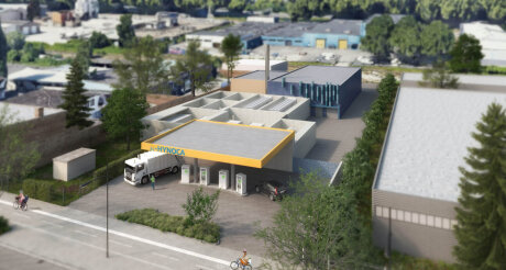 Hydrogène vert: station de distribution pour bus, VUL et PL mise en ...