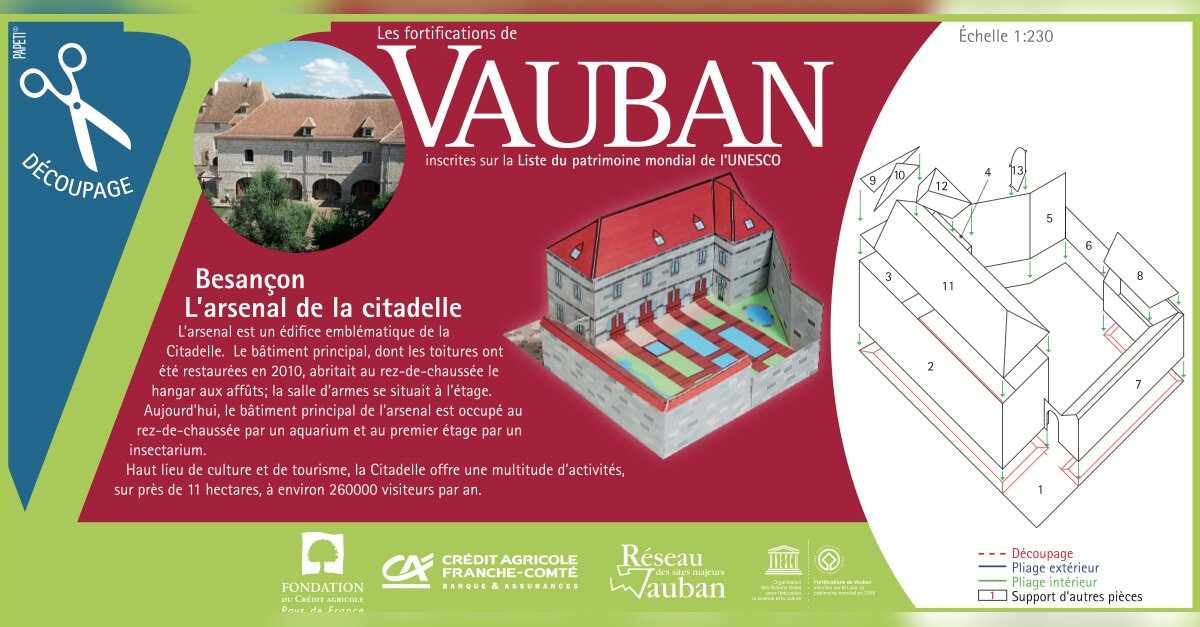 Les fortifications de Vauban en maquettes - News Tank Culture