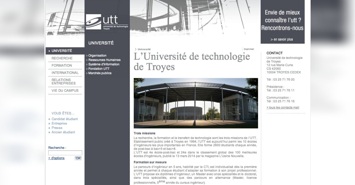 UTT Training Lab - UT3L : pour aider les 350 nouveaux étudiants à ...