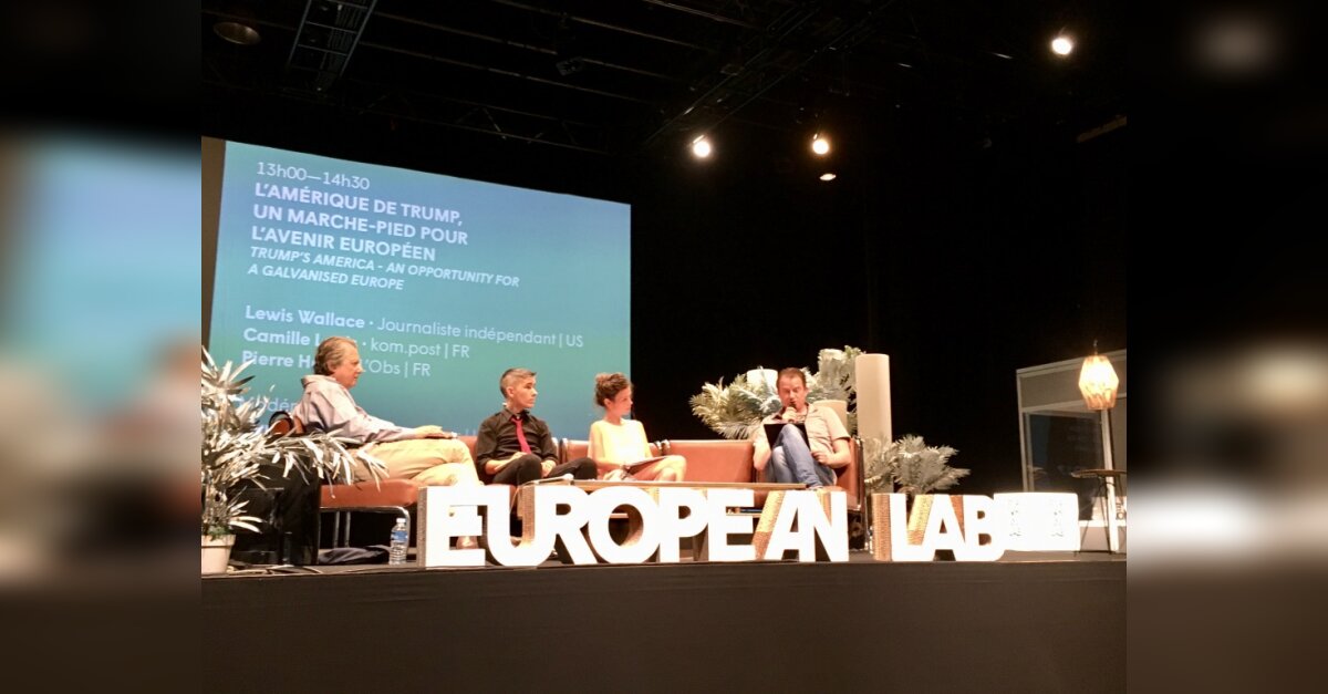 European Lab: "L'élection de Donald Trump est une opportunité pour l ...