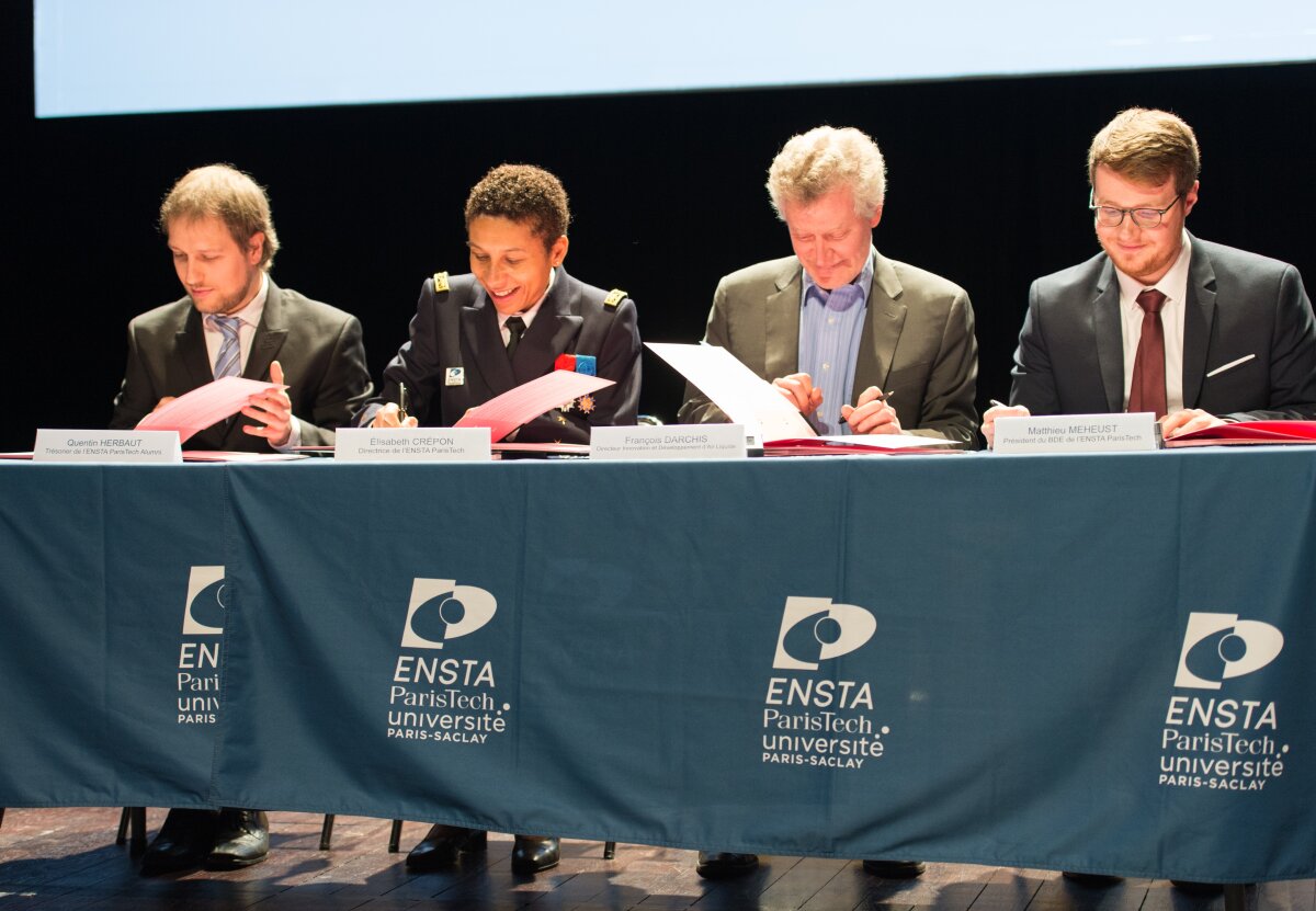 Ensta ParisTech/Air Liquide : un partenariat formation, recherche et ...