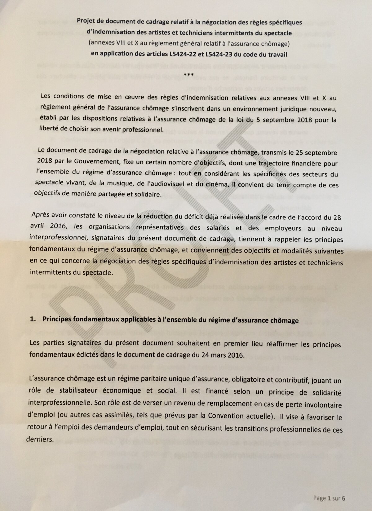 Chômage, annexes 8 et 10 : refus des syndicats de signer le projet de ...
