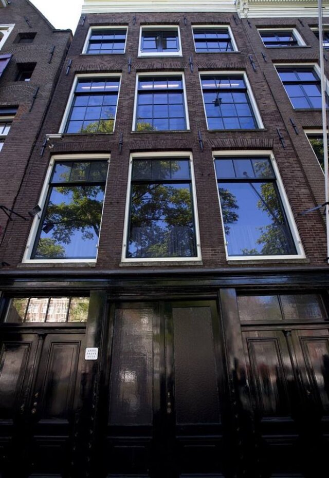 Pays-Bas : inauguration de la Maison Anne Frank rénovée à Amsterdam le ...